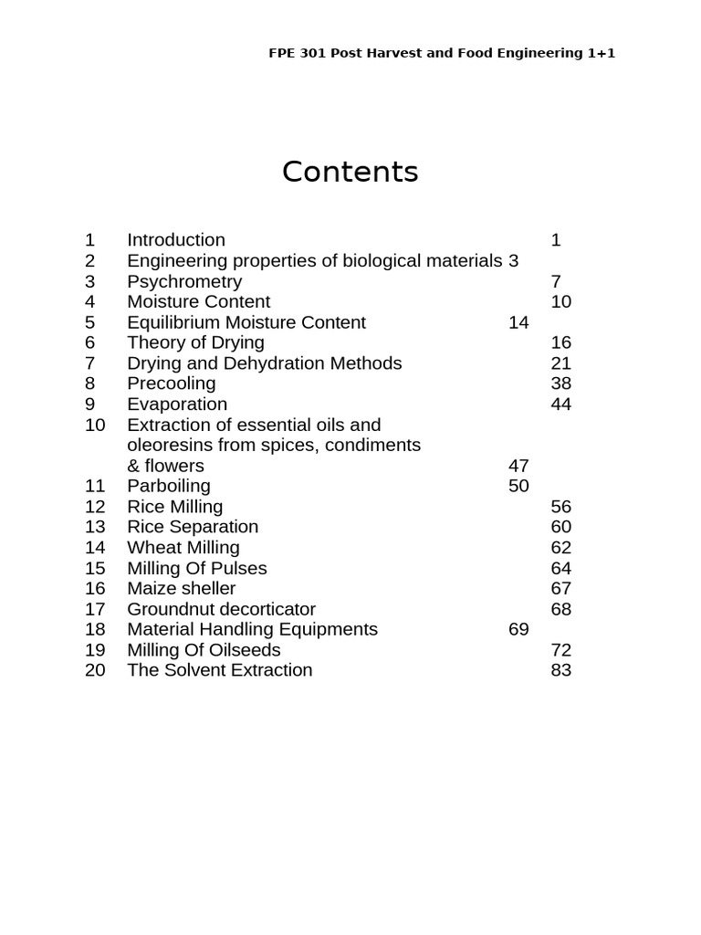 FPE 301 Full Notes - Dr. RV-1 | PDF