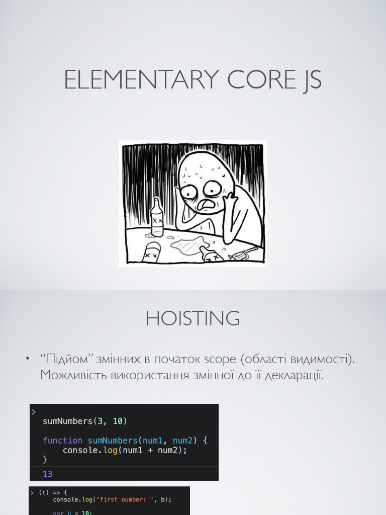 Hoisting. Use Strict | PDF