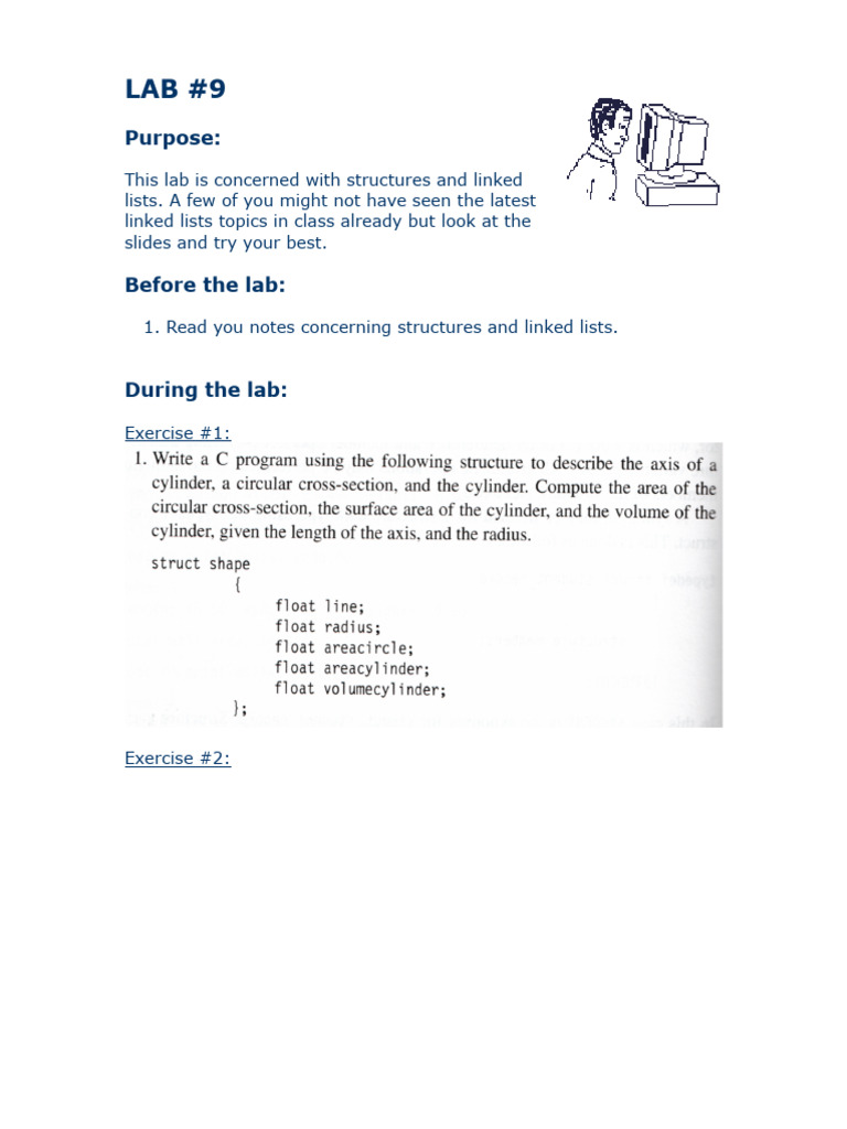 CPS125 Lab Manual - Lab #9 | PDF
