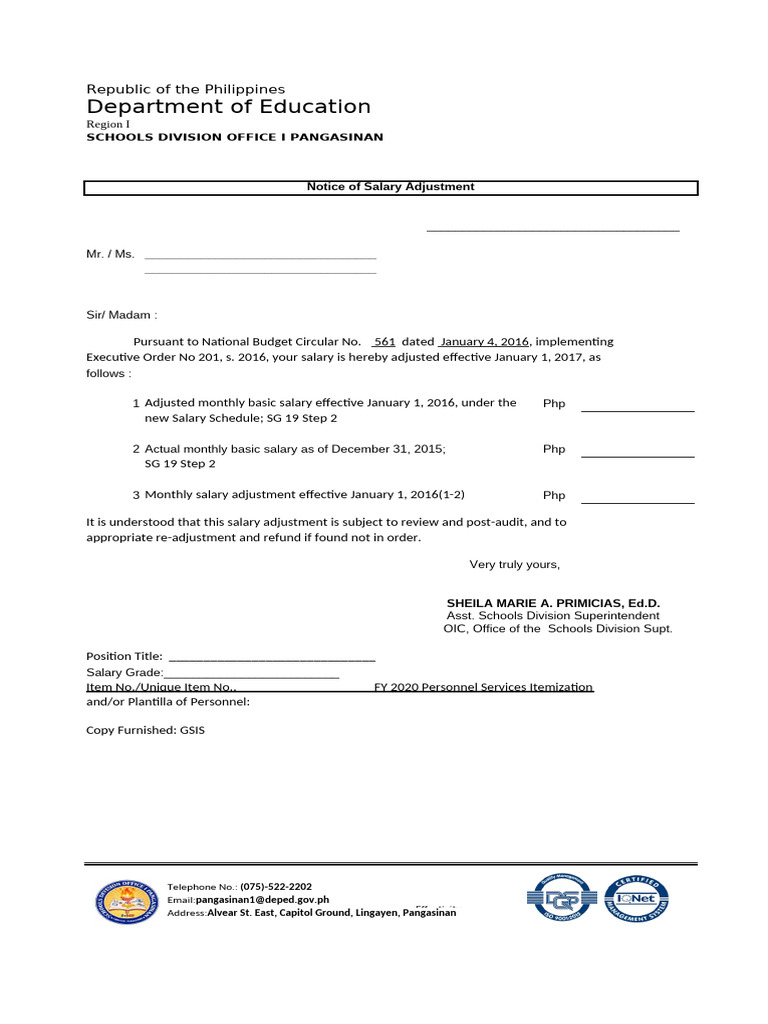 NOSA and NOSI FINAL | PDF