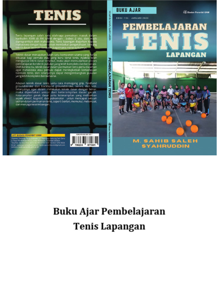 Buku Ajar Pembelajaran Tenis Lapangan | PDF