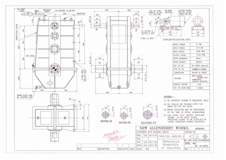 CT Gearbox Approved 05.11.22 | PDF