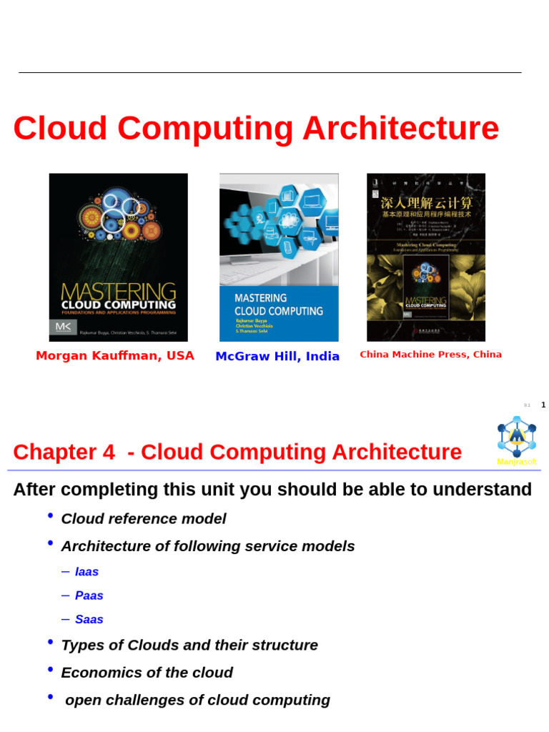 MODULE 4 Cloud Computing Architecture | PDF