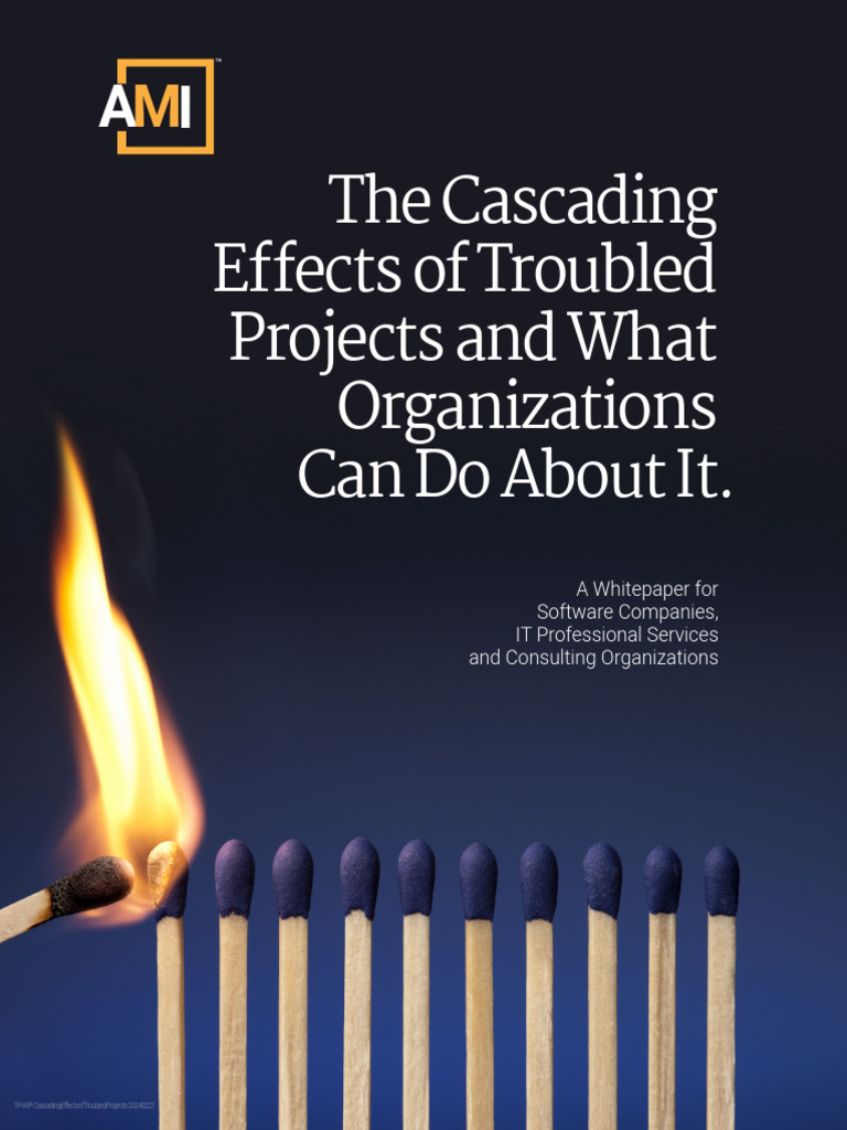 Cascading Effectsof Troubled Projects | PDF | Business Economics | Business