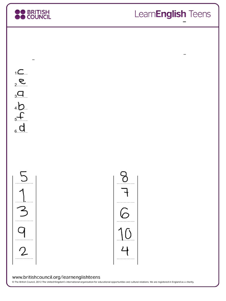 Understanding Numbers - Exercises 2 | PDF
