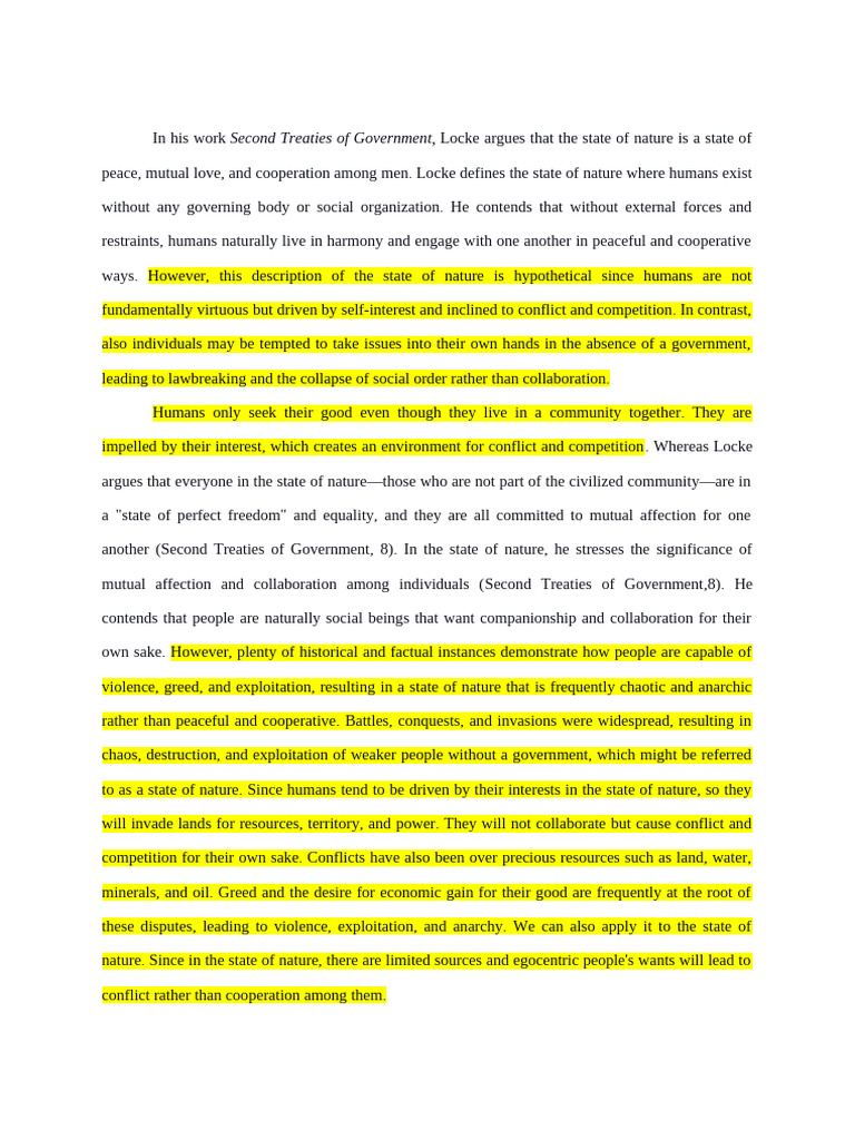 Analytical Response 1 Sample 2 | PDF