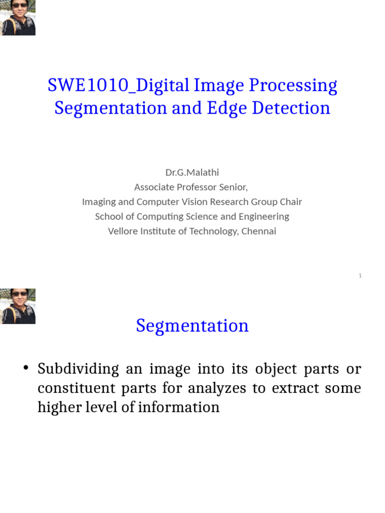CAT2 - Module4 - Image Segmentation and Edge Detection | PDF