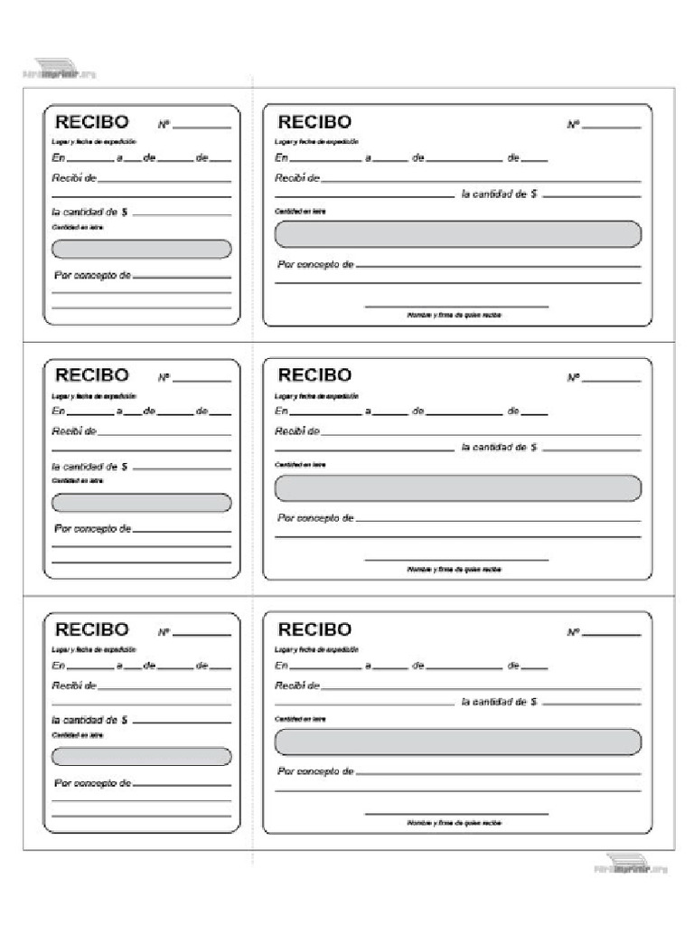 Recibos | PDF