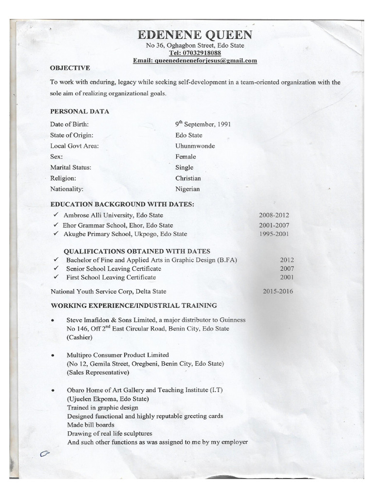 Cv Front Converted | PDF