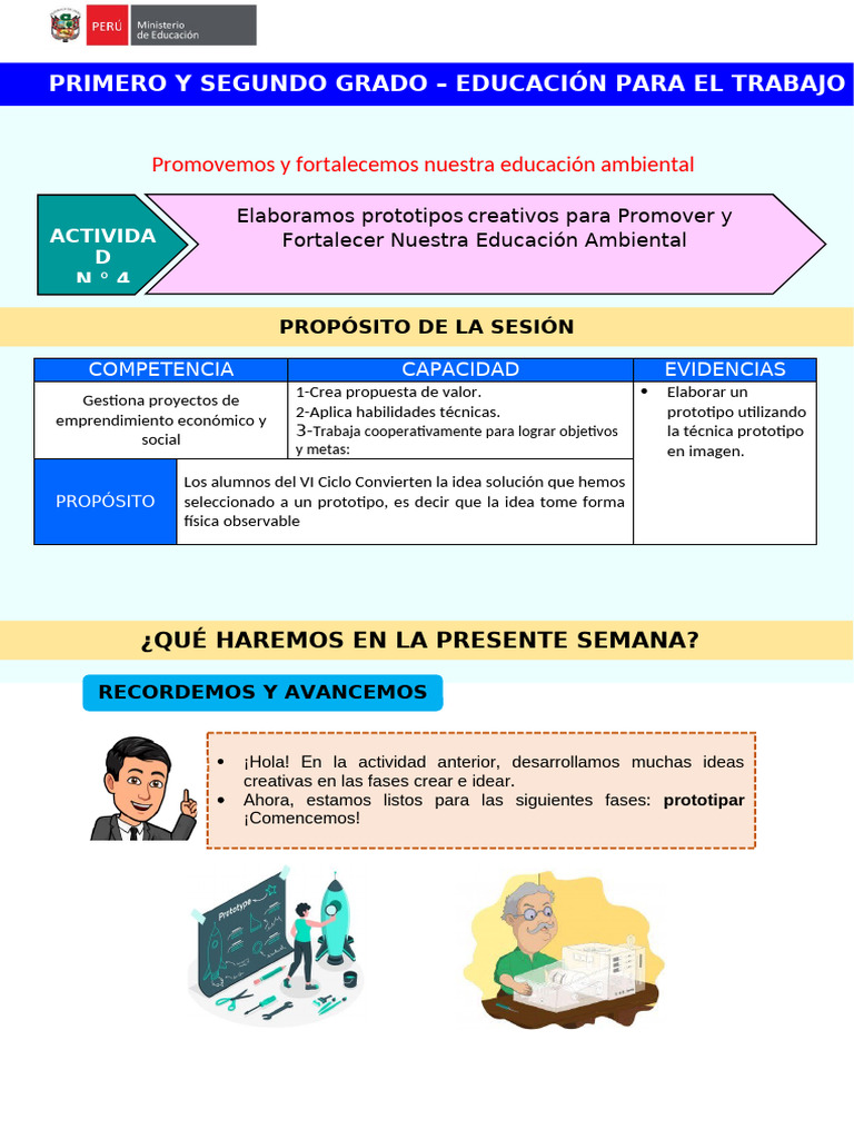 4 FASE PROTOTIPAR ACTIVIDAD EPT | PDF