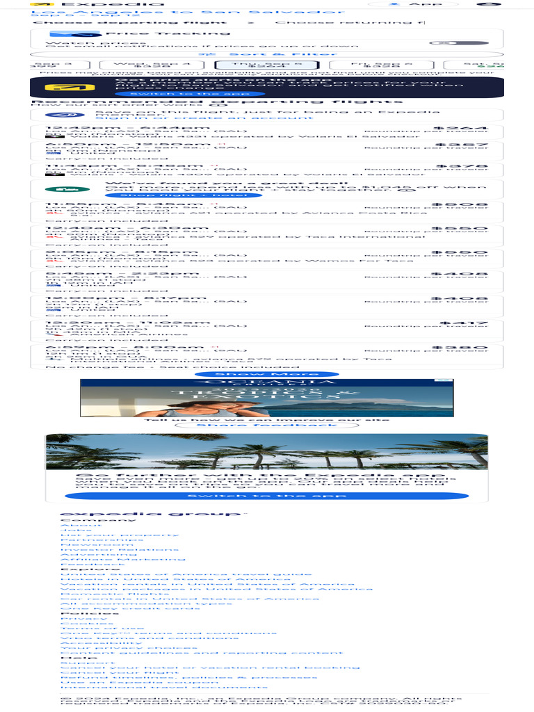 LAX to SAL Flights | PDF