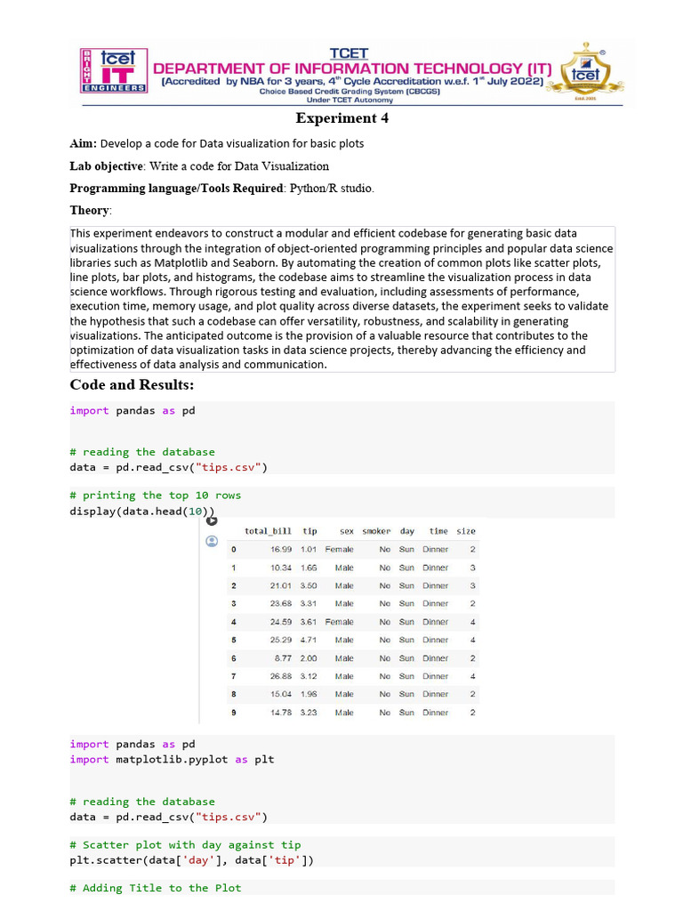 Data Science Practicals - 4,5 (1) - Removed | PDF