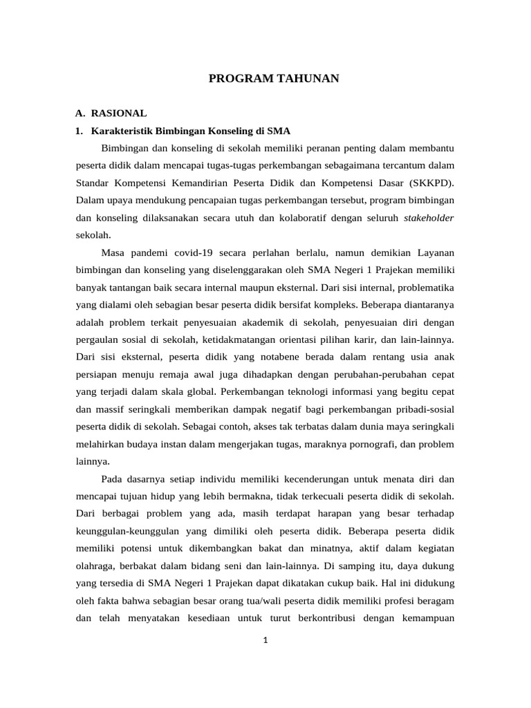 Program BK - X 2023-2024 | PDF