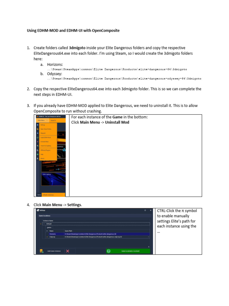 EDHM and OpenComposite | PDF