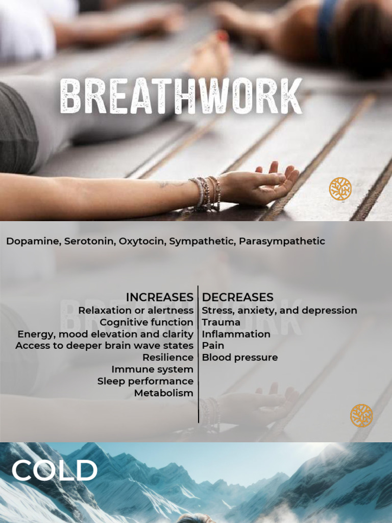 Breathwork Cold and Sauna Benefits | PDF