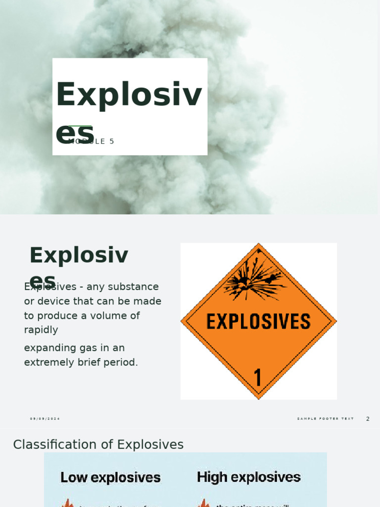 Explosives Forensic Chem | PDF | Technology & Engineering