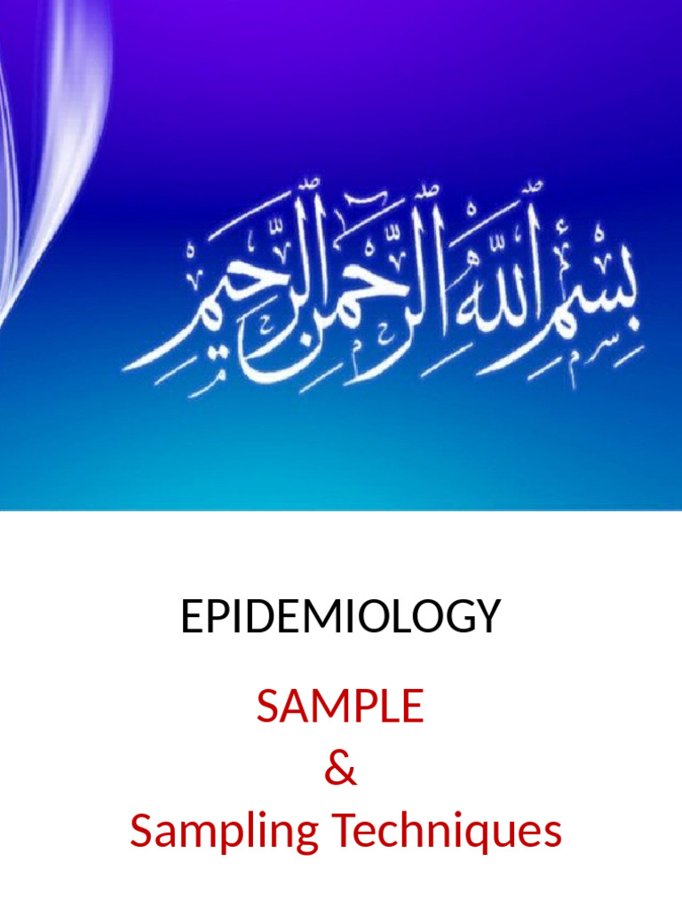 6 - Sampling | PDF