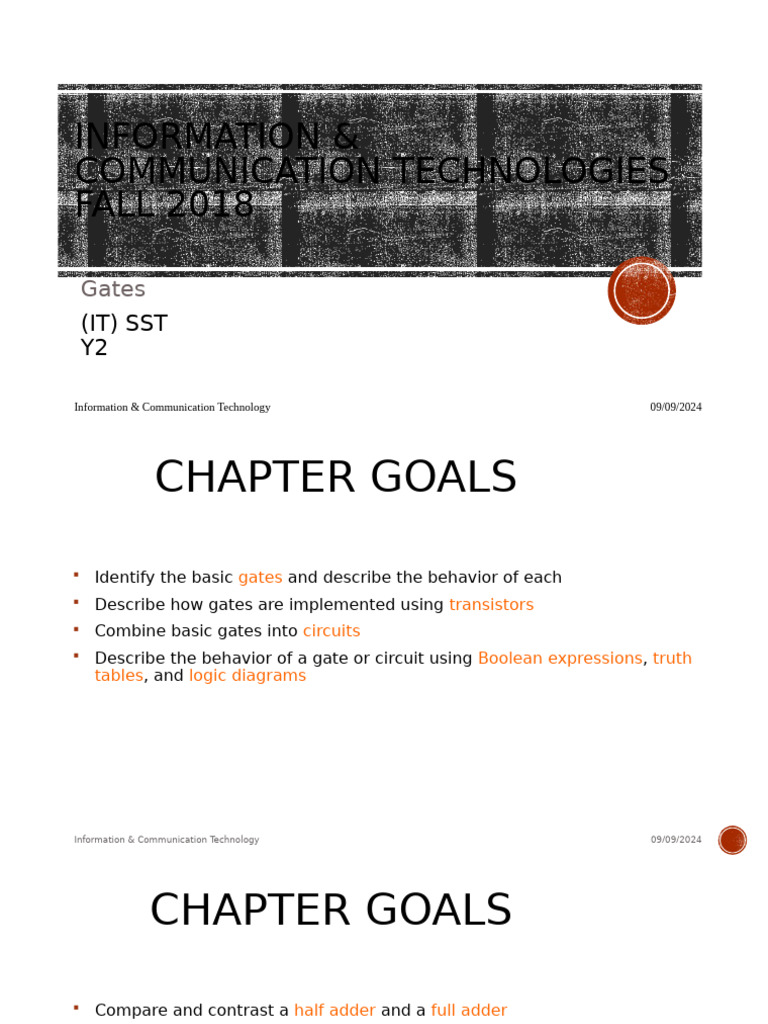 Lecture 13 - Gates | PDF