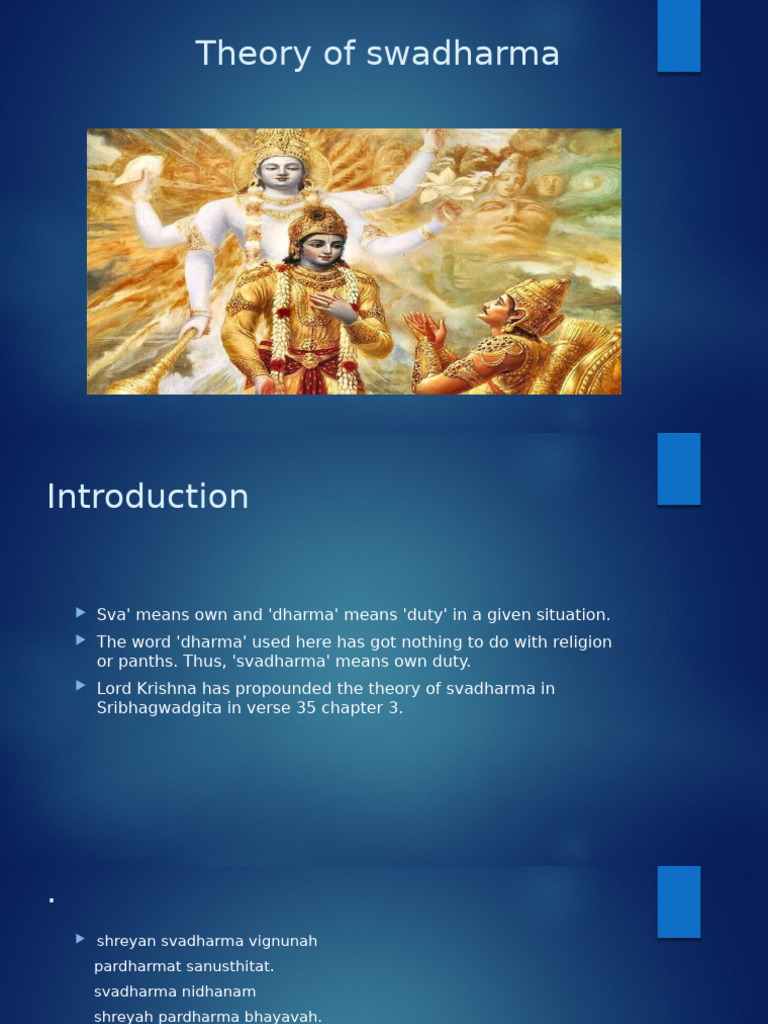 Ethics Swadharma | PDF