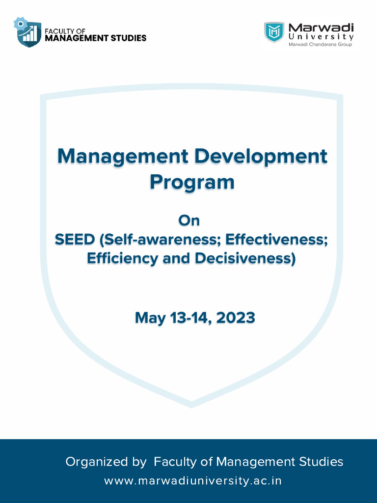 SEED MDP Digital Brochure | PDF