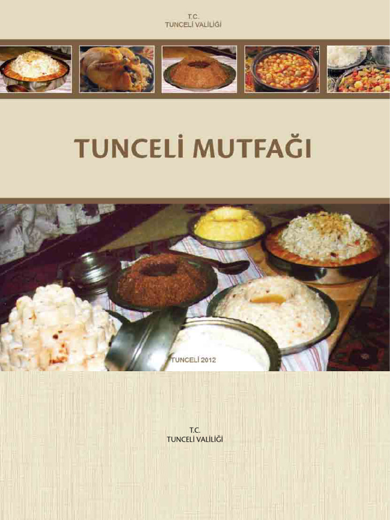 Tunceli Mutfagi | PDF