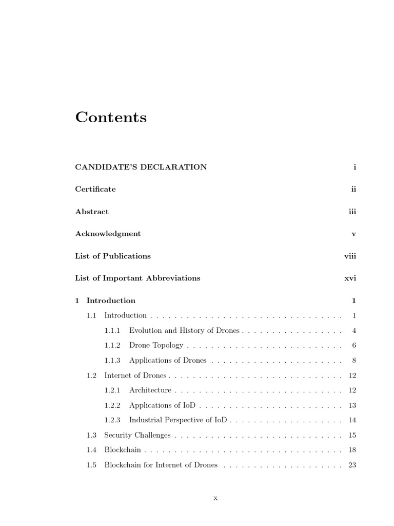 IOT Thesis - Content | PDF