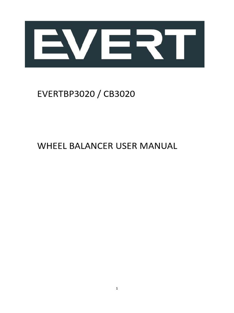 Evertbp3020 English Manual | PDF