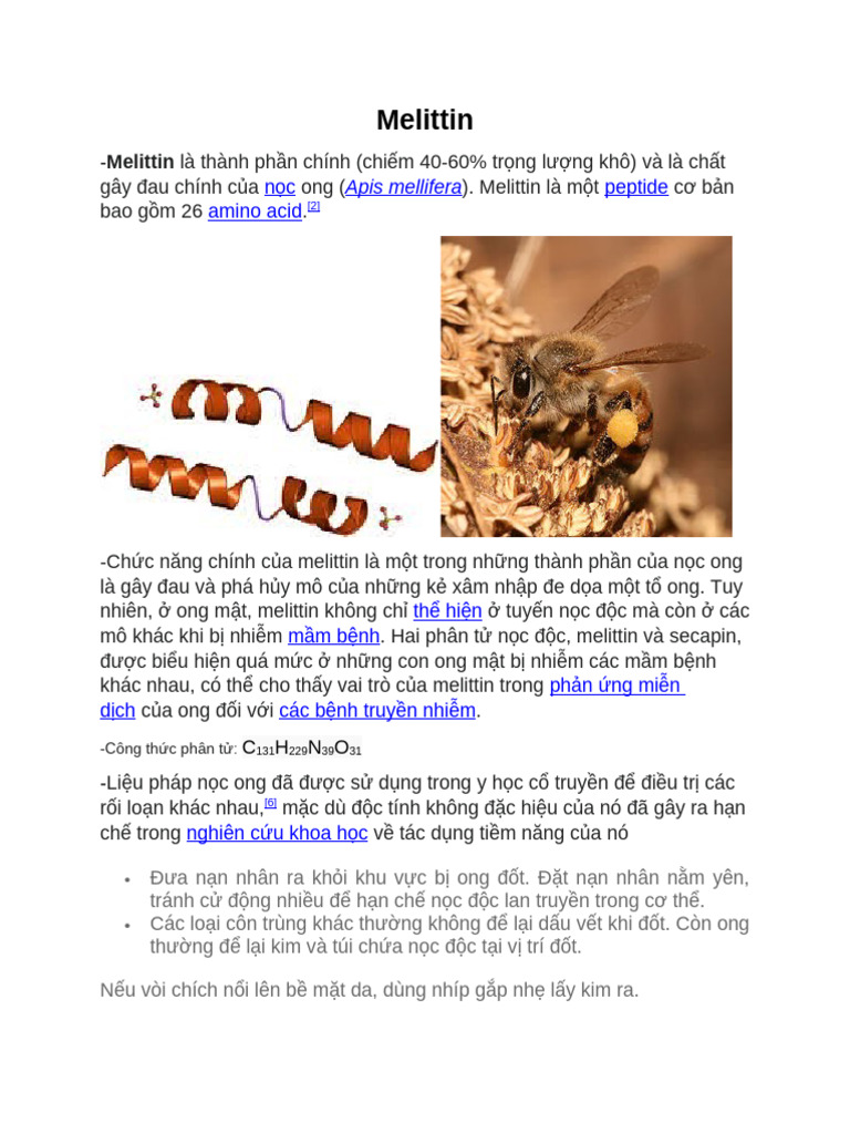 Melittin | PDF