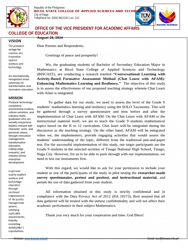 Pilot-Testing_Consent | PDF