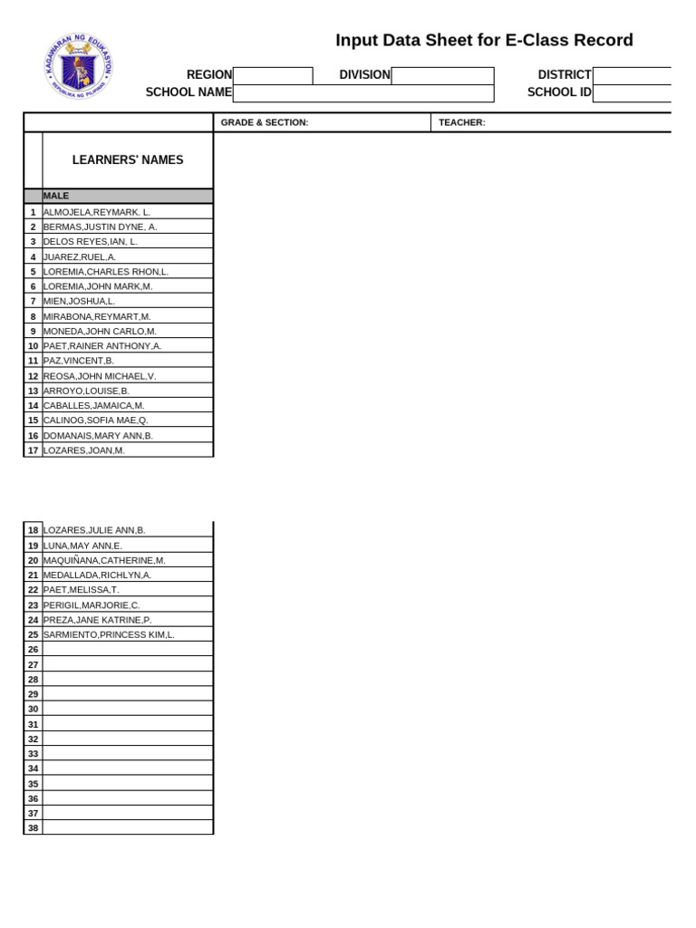 Grade 4 6 English 24 25 | PDF