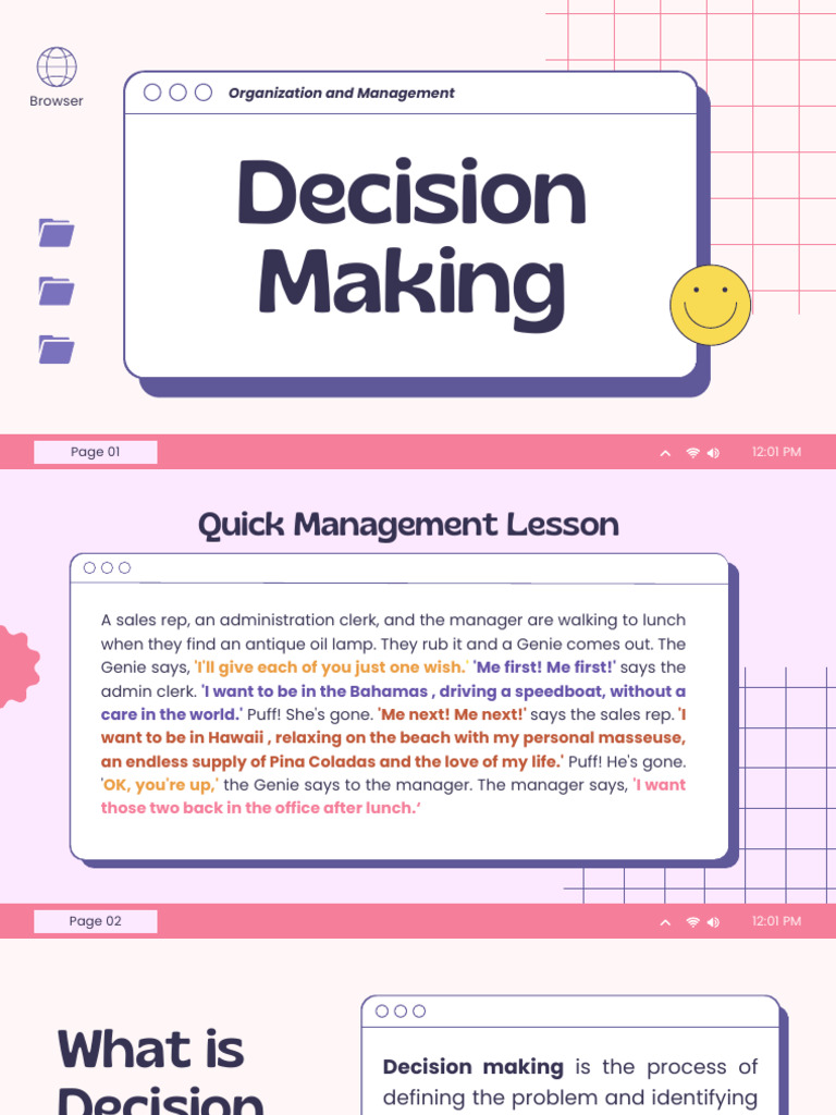 Effective Decision Making Strategies | PDF | Decision Making | Career ...