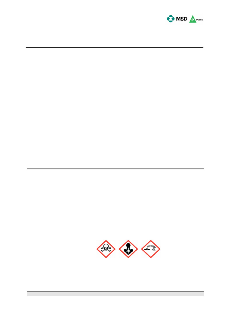 Product Safety Data Sheets Ah Sds Flunixin Injection Formulation