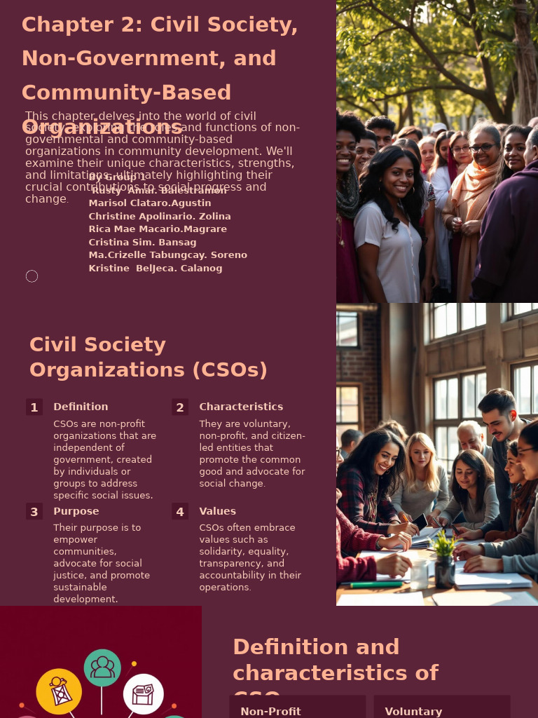 GROUP 1 LGA 16 Chapter 2 Civil Society Non Government and Community ...