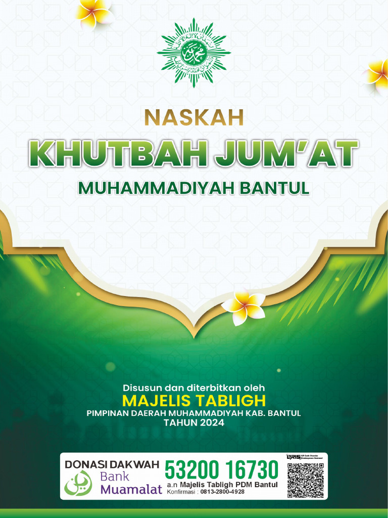 056 Khutbah Jumat Majelis Tabligh PDM Bantul - Menjaga Diri Dan ...