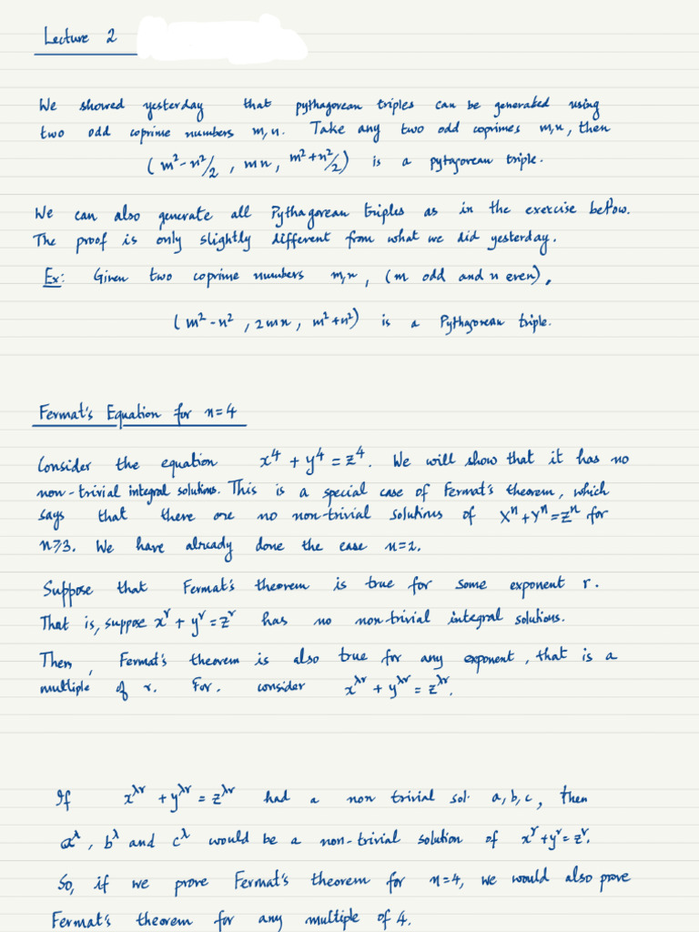 Number Theory 2 | PDF