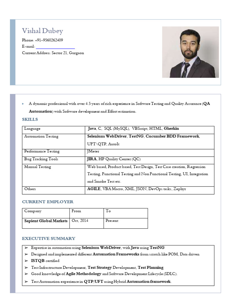 Vishal Resume | PDF