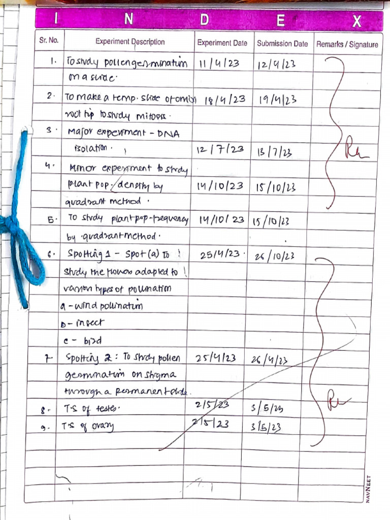 Bio Practical 12 | PDF