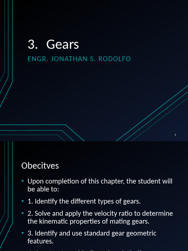 3 - Gears | PDF