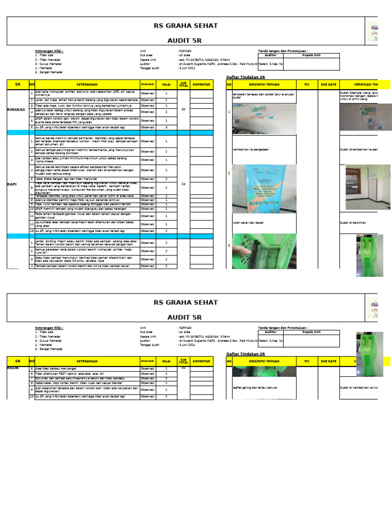 Audit 5r - Farmasi | PDF