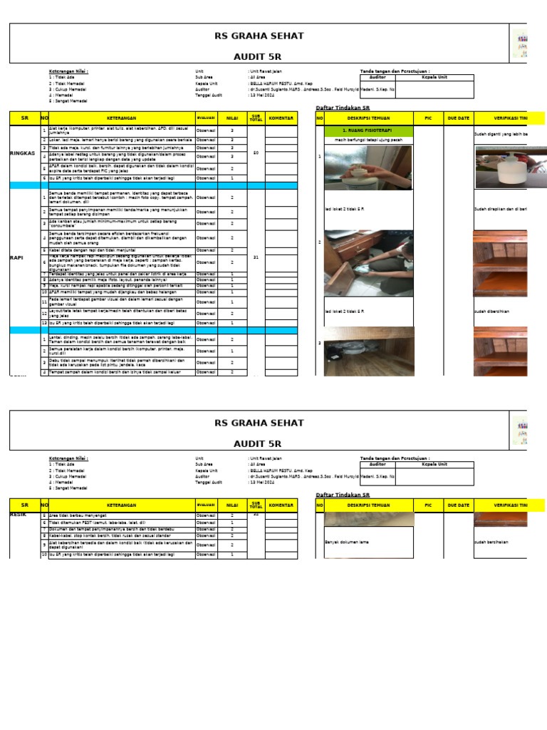 Audit 5r - Rawat Jalan | PDF