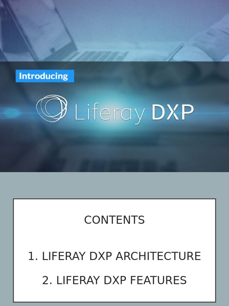 Liferay 7 DXP | PDF