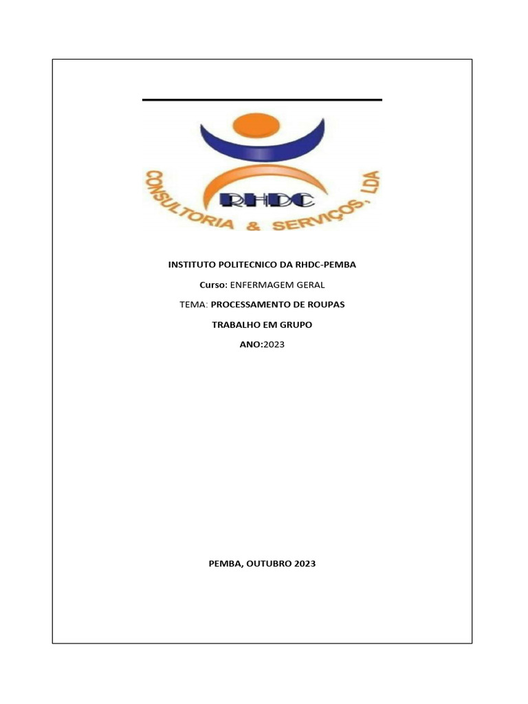 Instituto Politecnico Da RHDC Eg8 | PDF