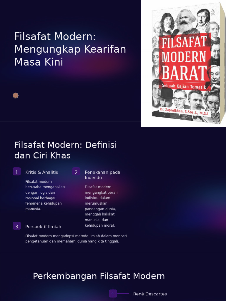 Filsafat Modern Mengungkap Kearifan Masa Kini | PDF