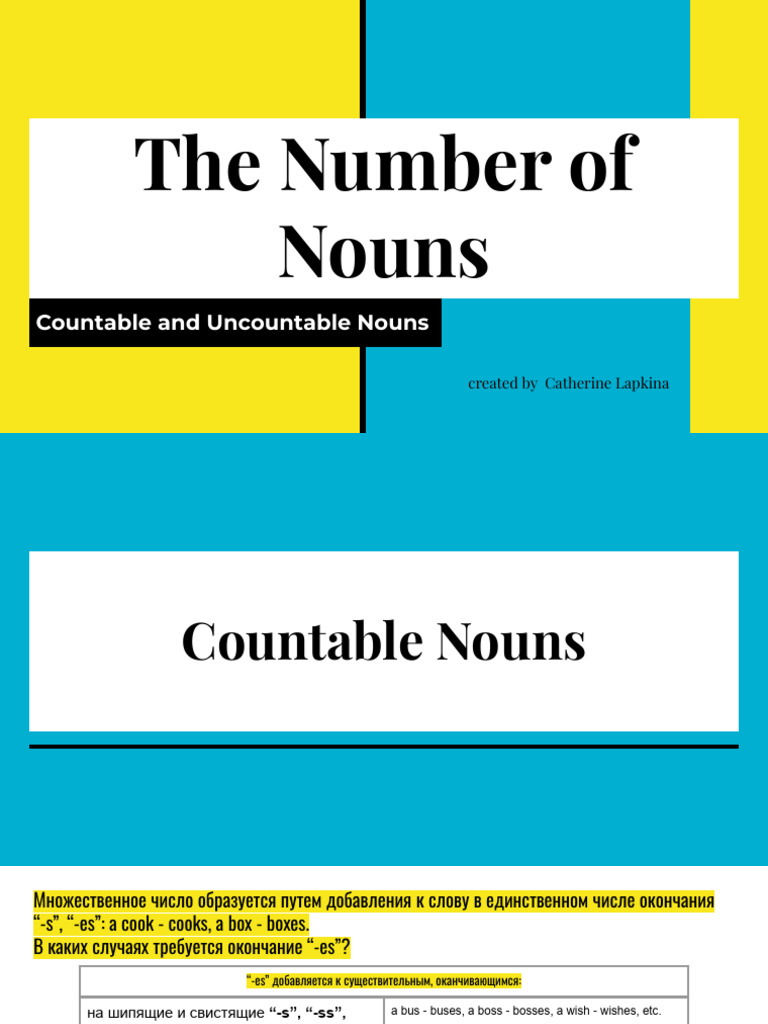 The Number of Nouns | PDF