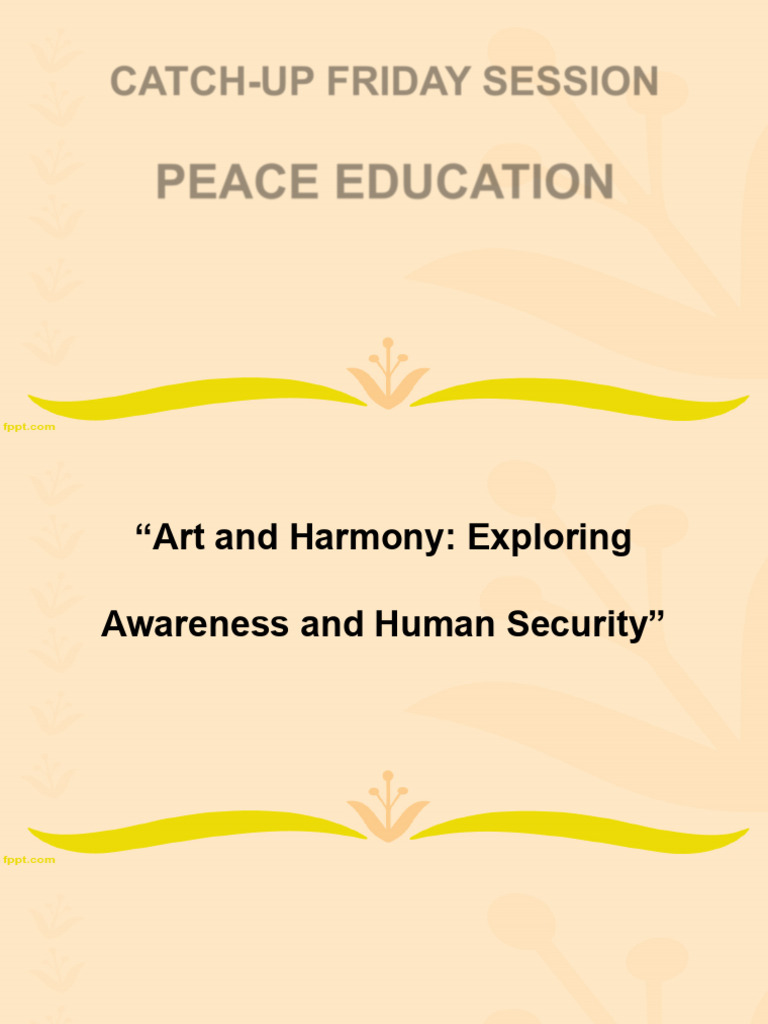 Peace-Education 1 - Ana | PDF | Human Security | Drawing