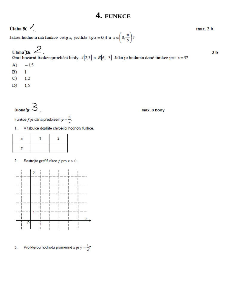 4 Funkce | PDF