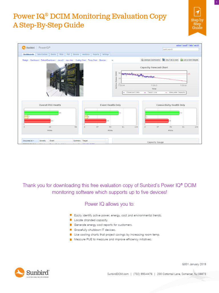Guide 001 Power IQ® DCIM Monitoring Evaluation 6.3.0 | PDF | Hyper V | Computers