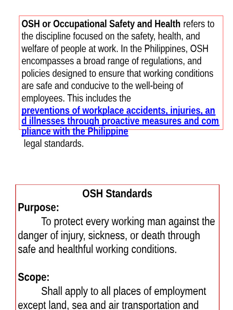 History of OSHA | PDF