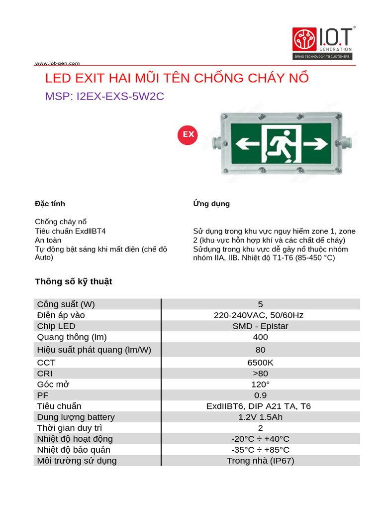 LED EXIT 2 MUI TEN | PDF