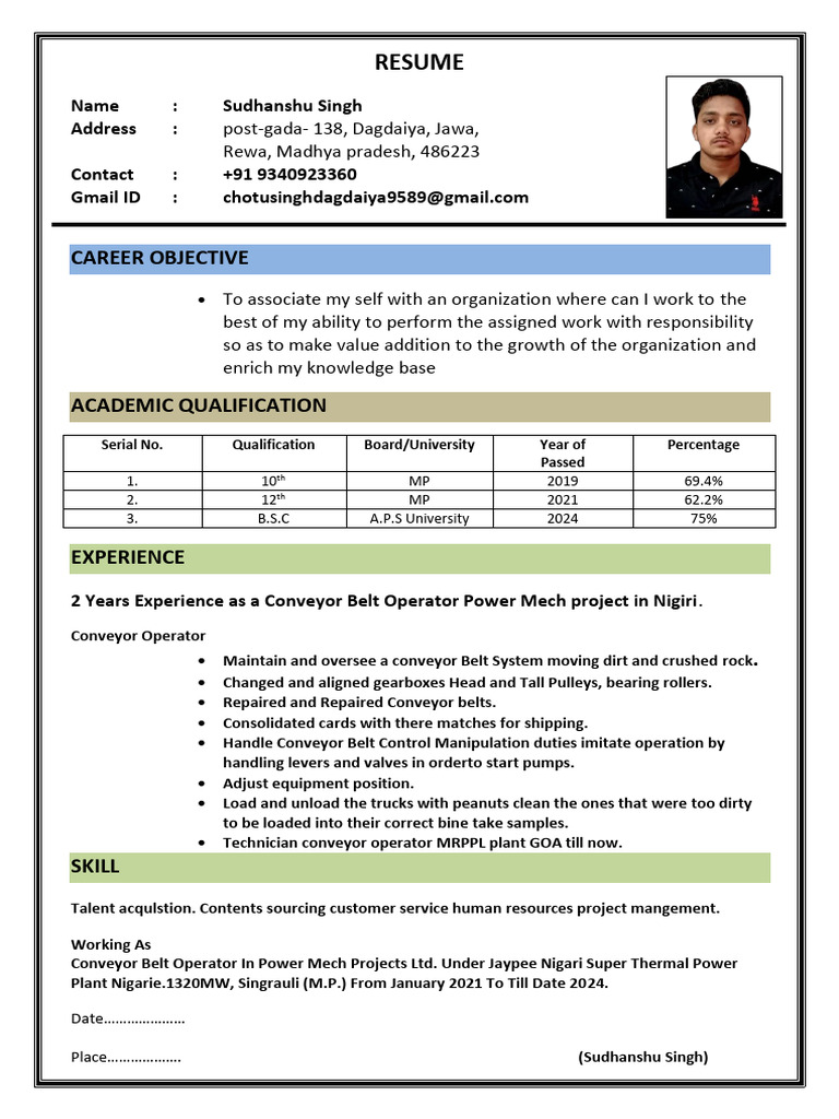 RESUME2 | PDF